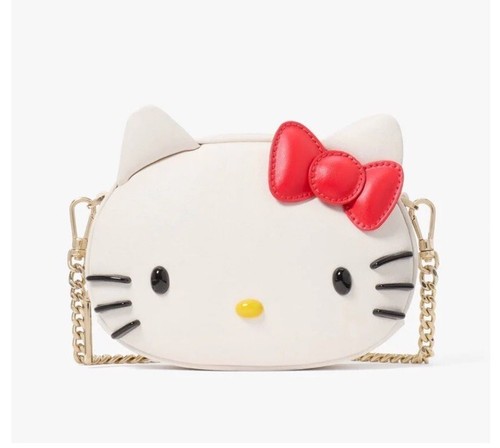Kate Spade x Sanrio Hello Kitty Mini 3D Crossbody Bag Purse Novelty NWT ...