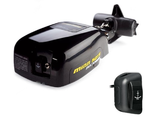 Minn Kota Deckhand 40 Electric Anchor Winch w/ Remote Switch 12V ...