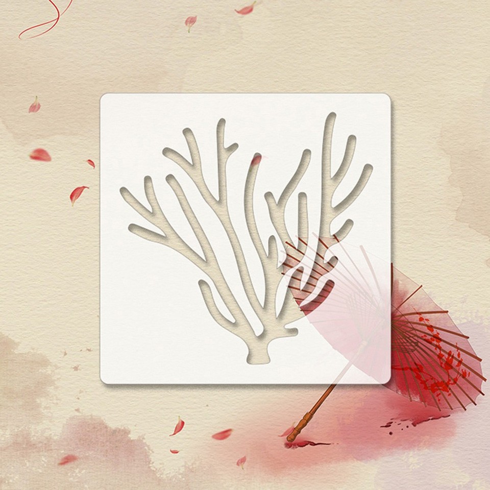 2 Sets Sea Animal Stencils Craft Modello Di Disegno Da Artistici | eBay