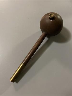 Vintage Muzzleloader Ball Starter Bullet Starter Hardwood & Brass ...