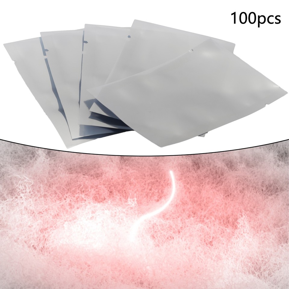 Electronic Bags ESD Bags Workshop 100Pcs Anti-Static Dust-Proof ...