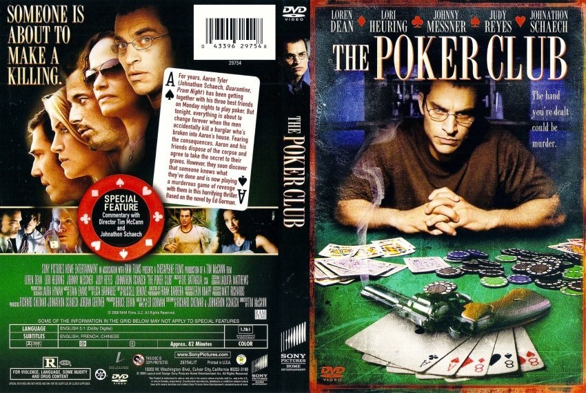 The Poker Club (DVD, Johnny Messner Michael Risley Jana Kramer Lenny ...