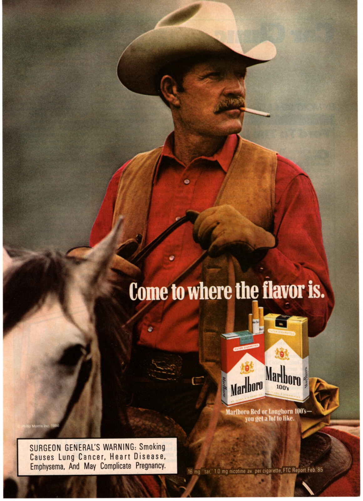 Marlboro Logo Cowboy