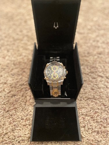 Bulova Precisionist Icon - 98B228 Bass Pro Shop emblem, never worn MSRP ...