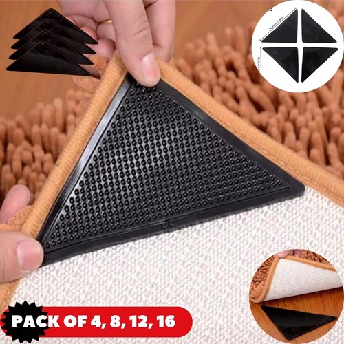 RUG GRIPPER FOR CARPETS NON SLIP MAT RUGGIES ANTI SLIDE GRIPS RUNNER ...