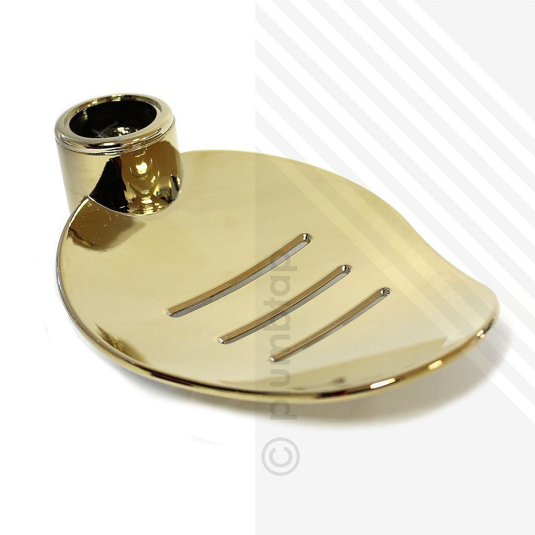 Premium Gold Shower Kit Adjustable Riser | Grelly UK