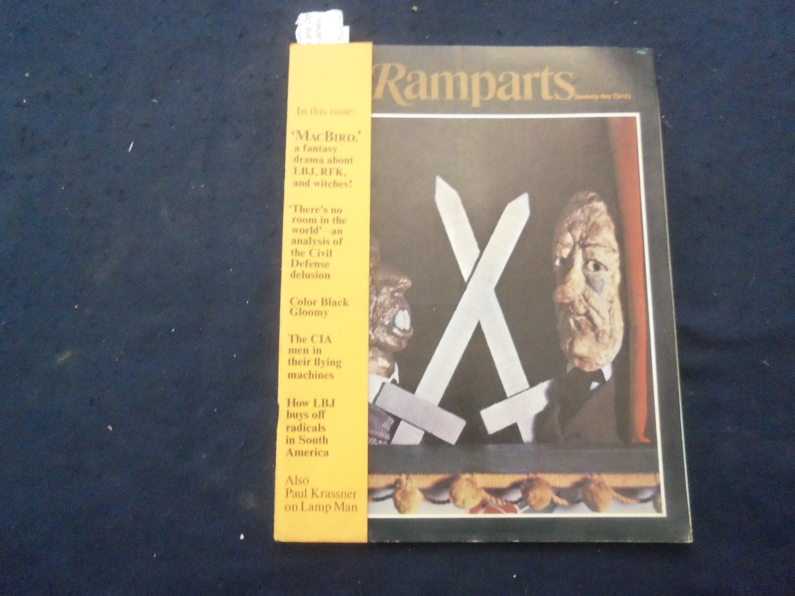 1966 DECEMBER RAMPARTS MAGAZINE - FLY BOYS OF THE CIA - SP 5540Q | eBay