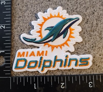 Miami Dolphins IRON ON PATCH | eBay