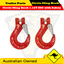 Superior 6MM (1/4'') CLEVIS SLING HOOK 1.12T WITH SAFETY LATCH x 2 | eBay