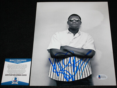 KRS ONE signed 8 x 10, Boogie Down Productions, BDP, Beckett BAS | eBay