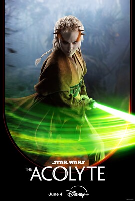 2024 Star Wars The Acolyte Movie Poster 11X17 Mae Master Sol Qimir ...