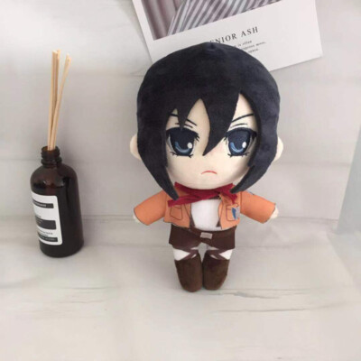 Attack On Titan Anime Plush Doll Mikasa Action Figure Stuffed Toy ...
