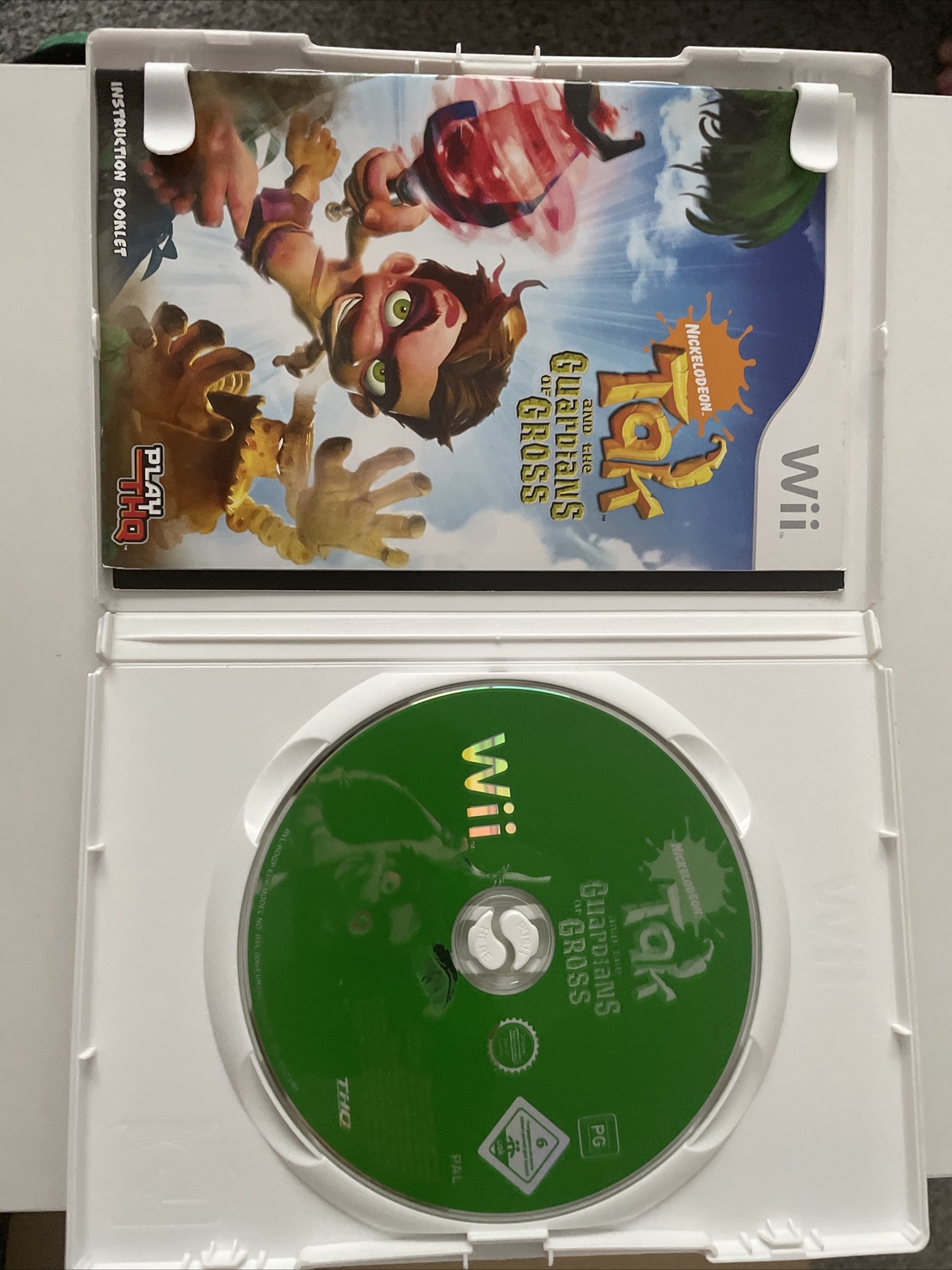 Nickelodeon Tak and the Guardians of Gross Nintendo Wii Game ...