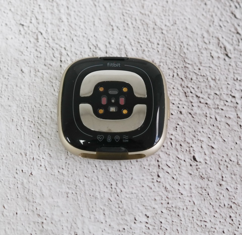 Fitbit Sense 2 FB521 Health and Fitness Smartwatch Soft Gold Aluminum ...