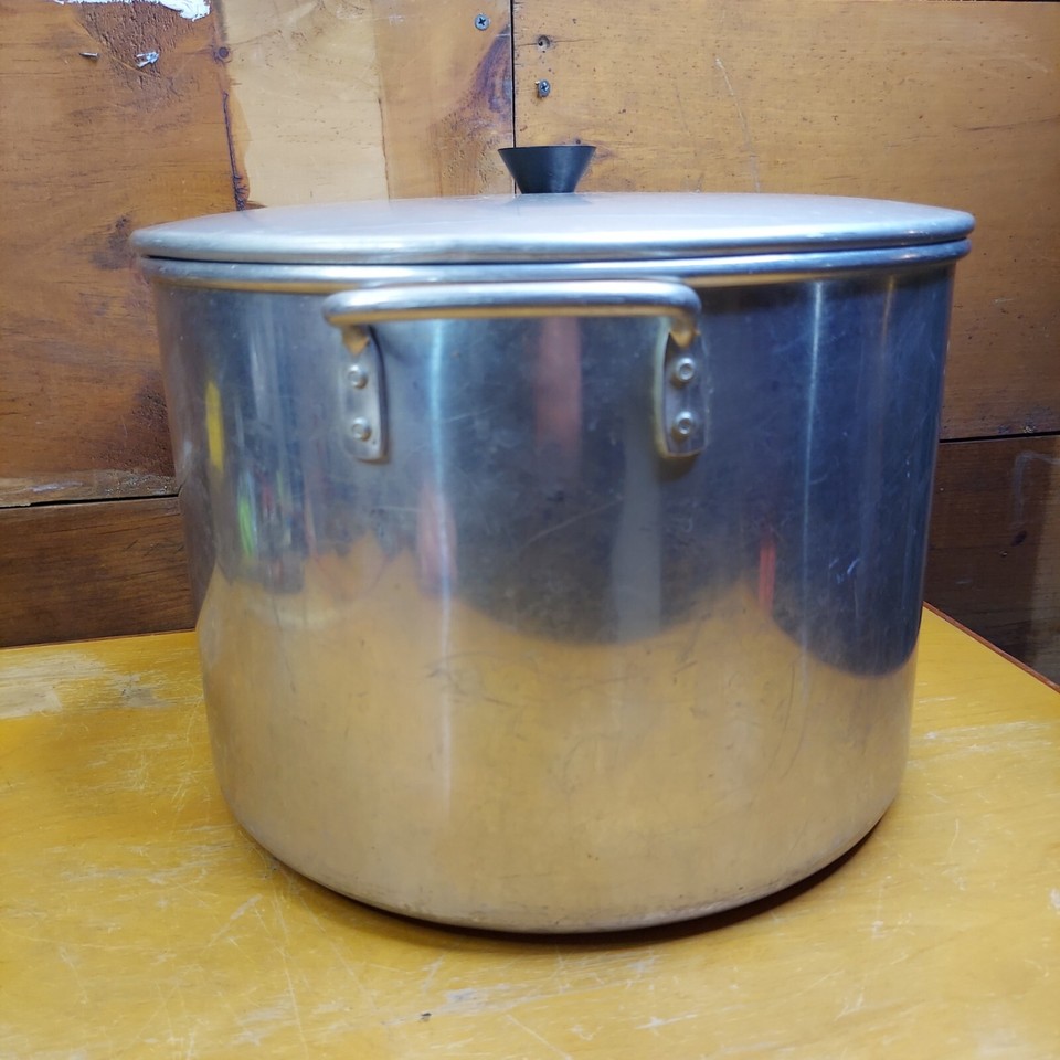 Chilton Ware 20 Quart 20qt Aluminum Stock Pot w/Lid | eBay