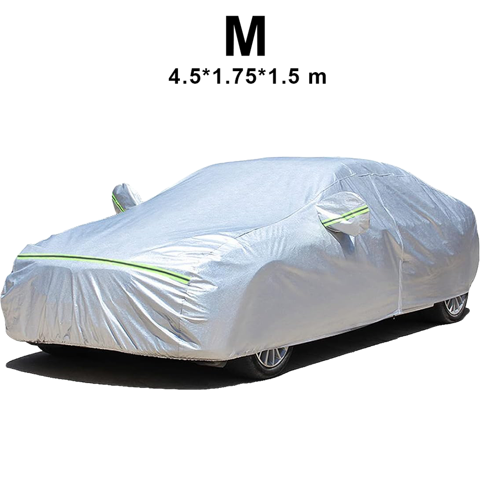 Heavy Duty Waterproof Car Cover Rain Snow UV Full Protection Outdoor ...