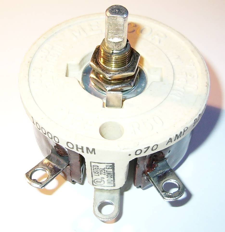 NOS Clarostat / Memcor CR50 50 Watt 10K Ohms CR Use as Resistor Series ...