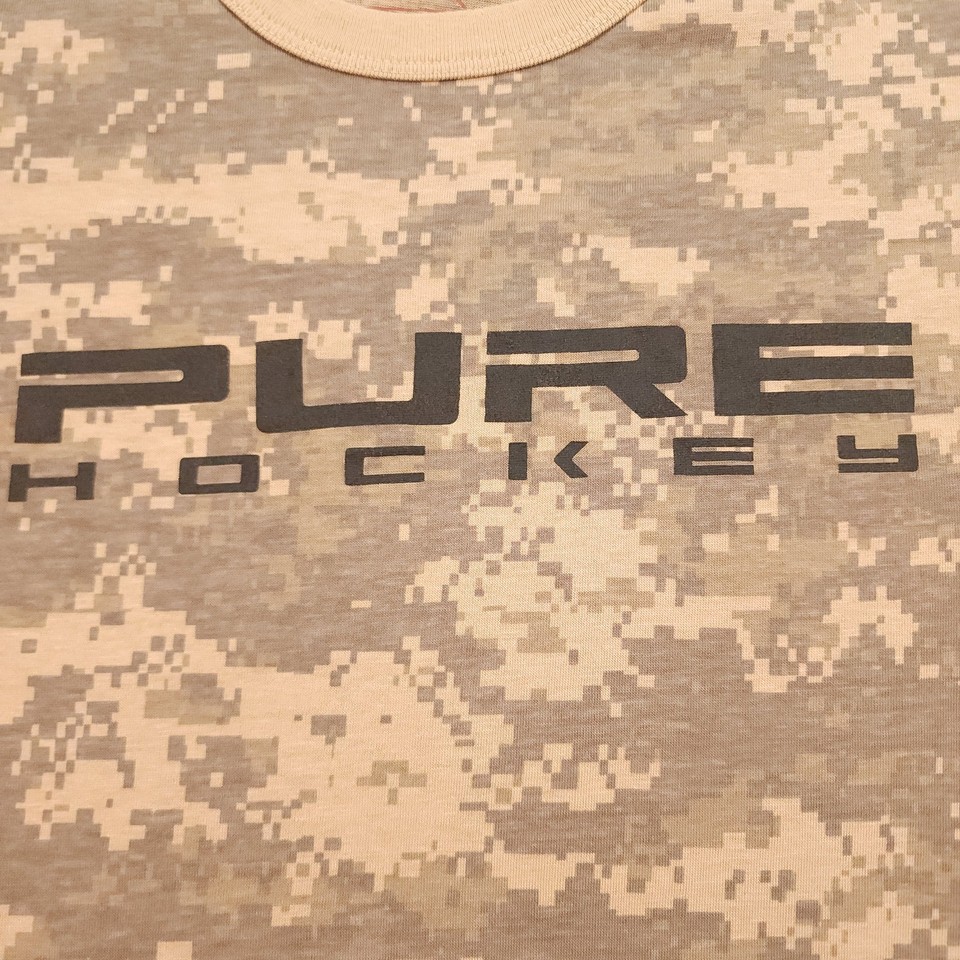 Rothco Pure Hockey Digital Camo T-Shirt Mens Medium Tan ACU Camouflage ...