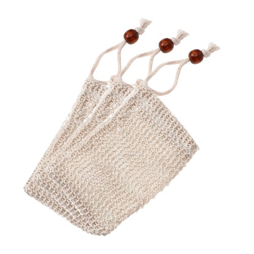 3pcs Soap Net Exfoliating Soap Saver Pouch Handmade Soap | eBay