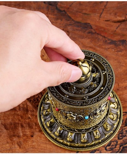 Home Decoration Finger Prayer Wheel Tantric Practice Tools Creative ...