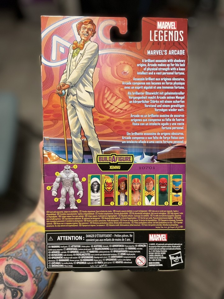 Marvel’s Arcade Legends Series Marvel Super Villains Action Figure ...