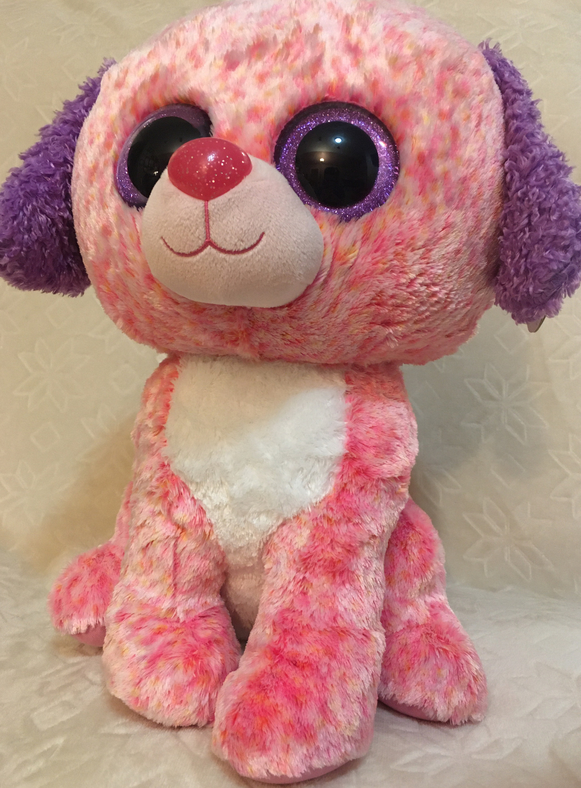 TY 2016 Claire's Exclusive London RARE Beanie Boo Jumbo 16" VERY GOOD w ...