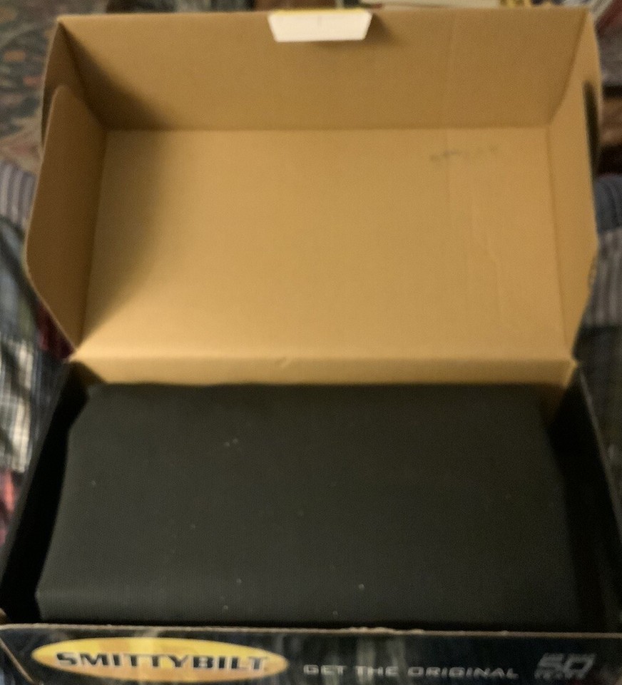 Smittybilt logo Winch Cover Black part# 97281-98 9728198 - New in ...