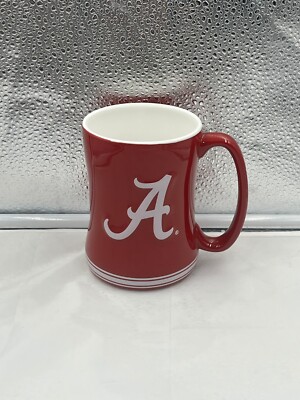 Alabama Crimson Tide NCAA 14oz Coffee Mug Cup Logo Brands New | eBay