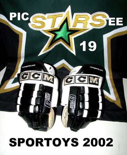 CCM Tacks 652 Black & White Hockey Player Gloves 13”/33 cm Size | eBay