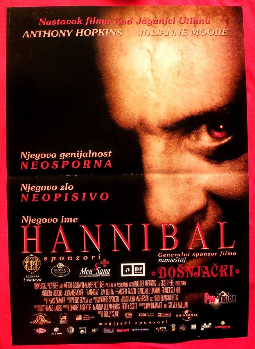 Hannibal 2001 Poster