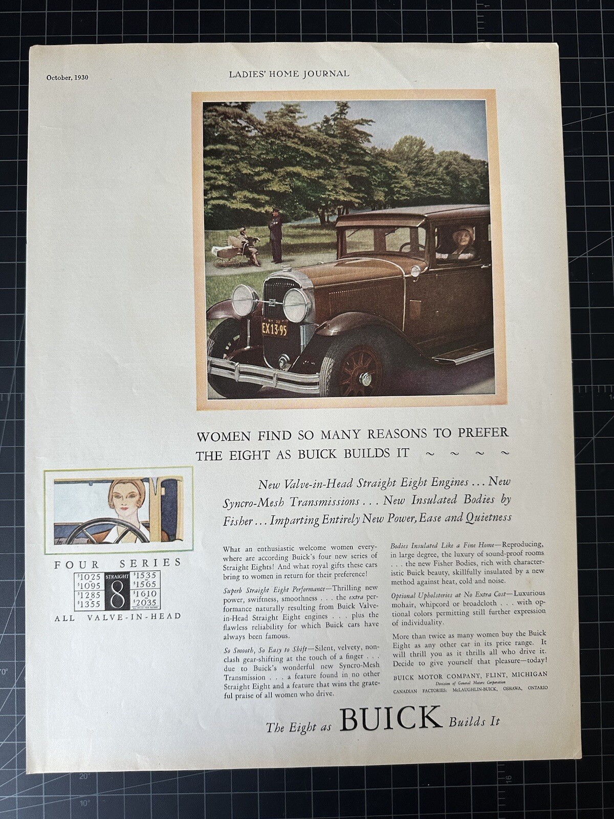 Vintage 1930 Buick Print Ad | eBay