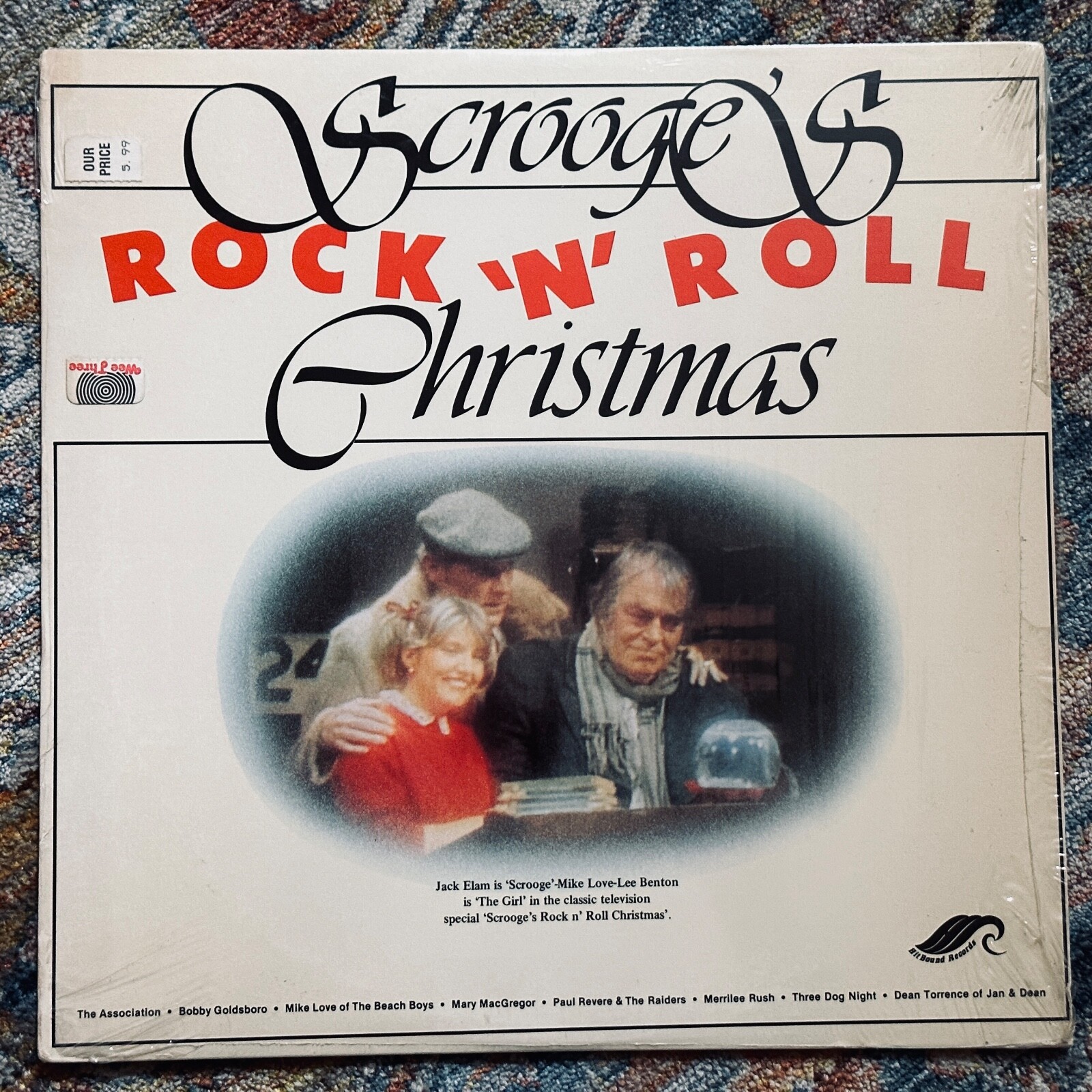 Scrooge's ROCK 'N' ROLL Christmas LP Vinyl Record Various Artists Xmas ...