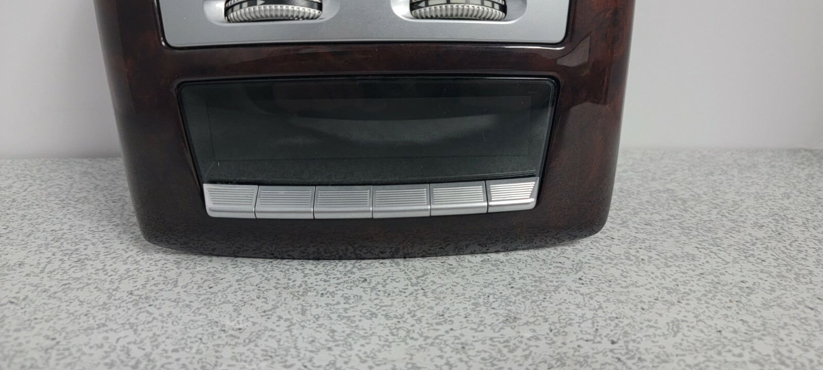 07+MERCEDES+BENZ+S600+Rear+Temperature+AC+Climate+Control+Woodgrain+ ...