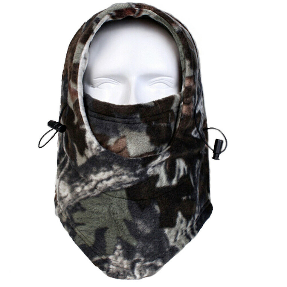 Windproof Fleece Neck Warm Balaclava Ski Full Face Mask for Cold ...