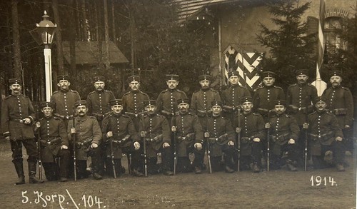 WW1 Postcard German Unit 1914 - Never Sent | eBay