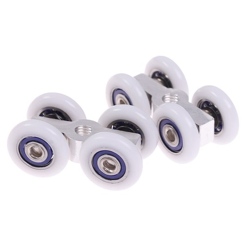 1Pair Sliding Door Rollers 4 Wheels Hanging Home Door Accessories ...