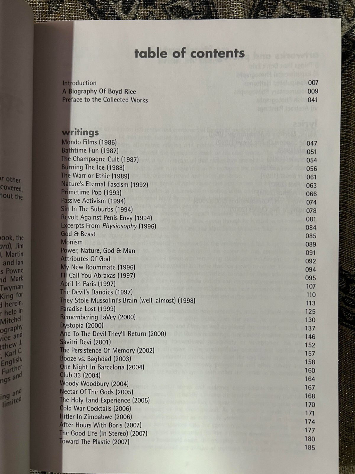 Standing in Two Circles : The Collected Works of Boyd Rice by Boyd Rice ...