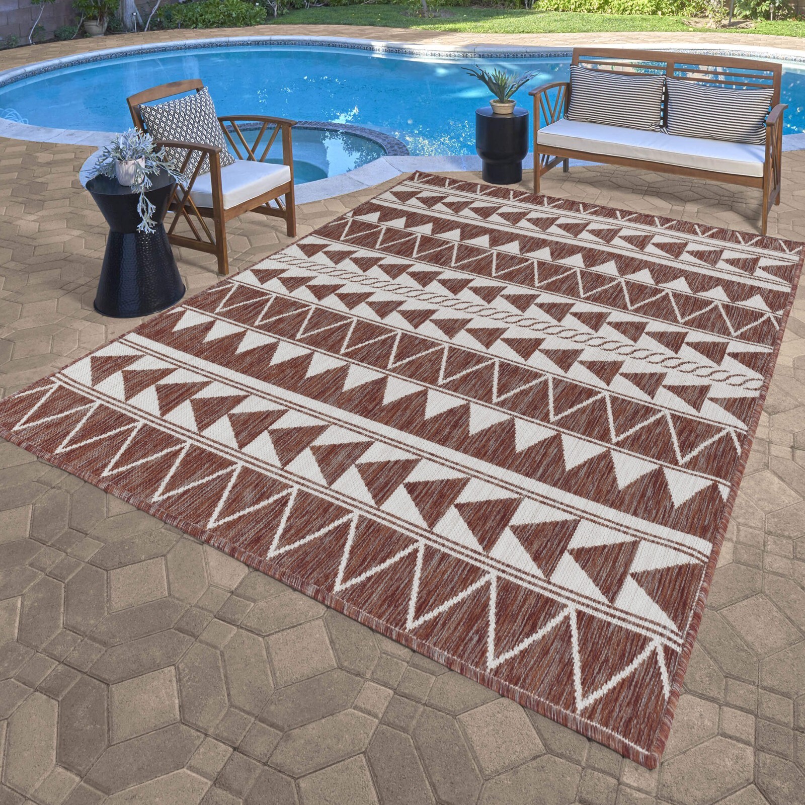 Outdoor Rugs by Lucid Arrow design and ultra slim | eBay