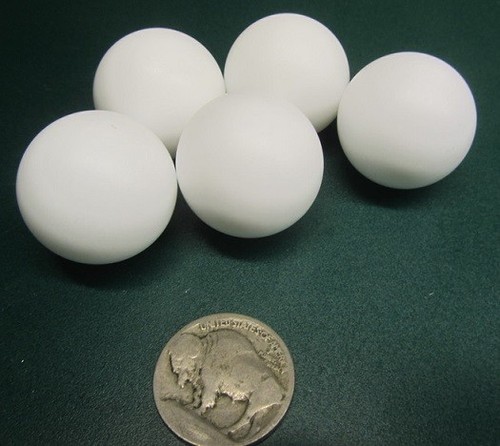 PTFE Teflon Balls - Sphere White 1.0" Dia, 5 Pcs | eBay
