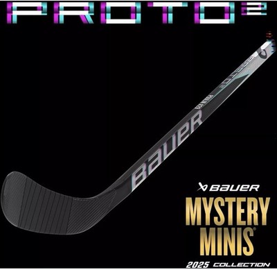 Bauer Mystery Mini Hockey Stick - 2025 - Proto 2 - Black - Poulin ...
