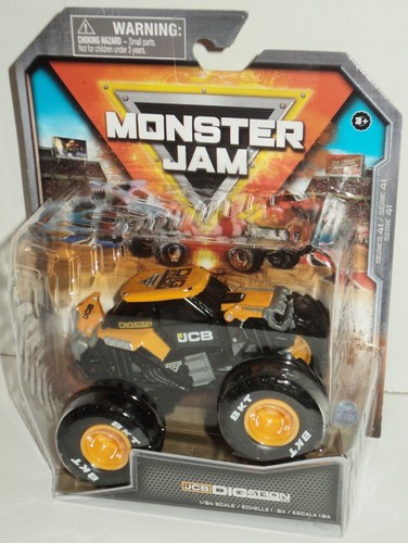 Spin Master 1/64 2025 MONSTER JAM Series 41 JCB DIGATRON Monster Truck ...