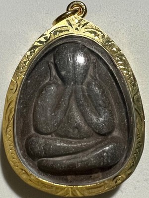 PHRA PIDTA LP TOH RARE OLD THAI BUDDHA AMULET PENDANT MAGIC ANCIENT ...