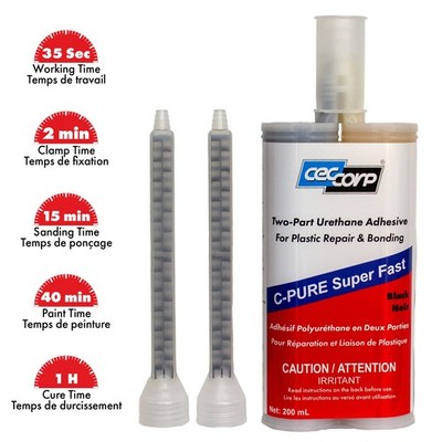 C-Pure Super Fast | Two-Part Polyurethane Adhesive for Plastic Bonding ...