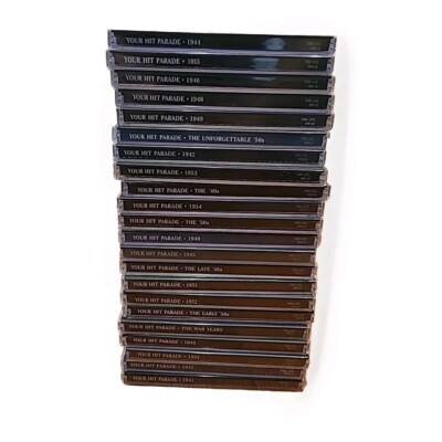 Time Life Your Hit Parade CD Lot Of 22 1940s & 1950s | eBay
