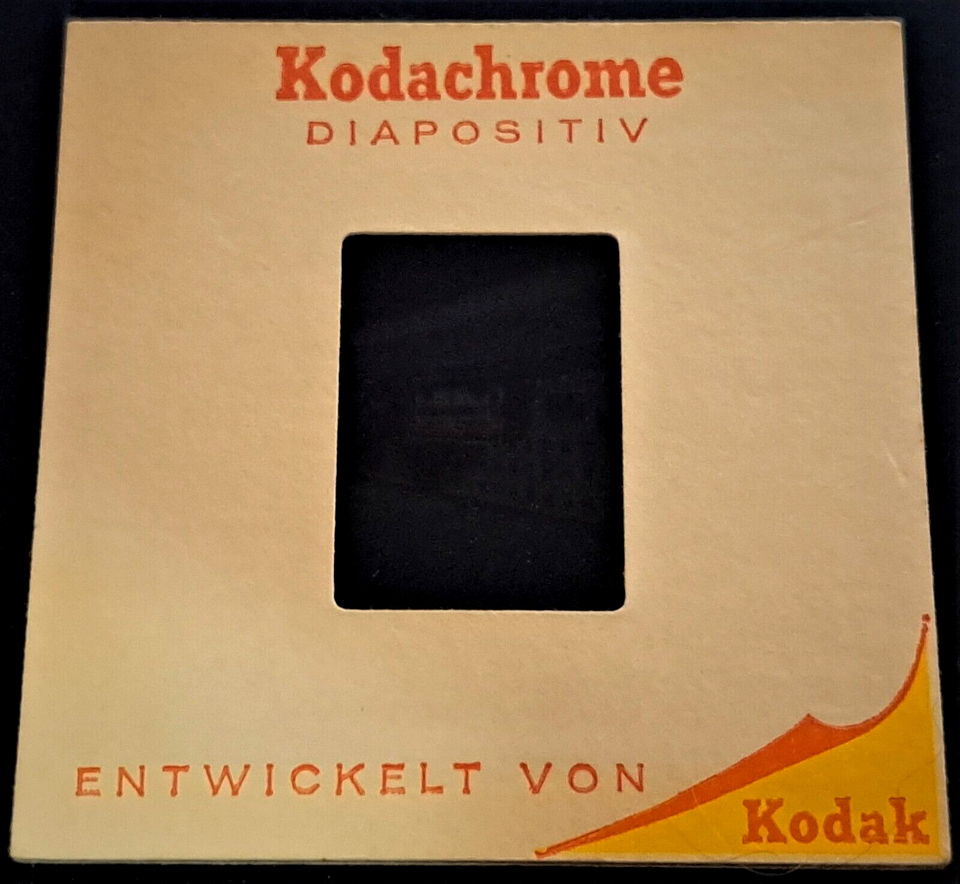 half frame slide Berlin Germany 1960's Mercedes building German marked ...