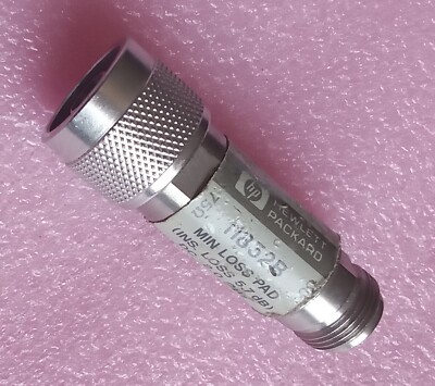 HP 11852B Adapter, 50-Ohm Type-N (f) to 75-Ohm Type-N (m) DC to 2 GHz ...