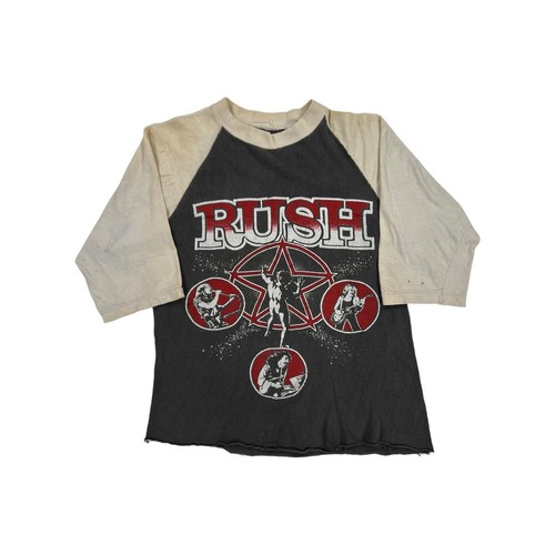 Vintage 1981 Rush Rocks tour band raglan tee (S) | eBay