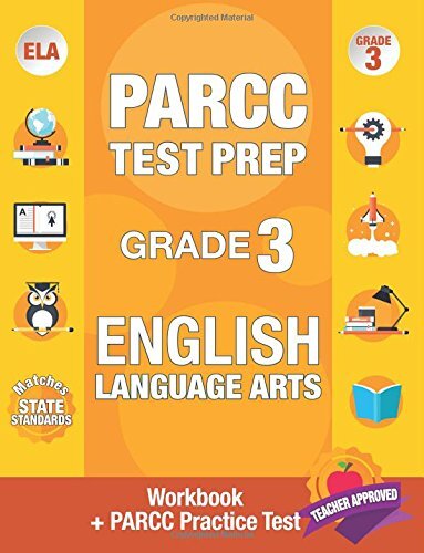 PARCC TEST PREP GRADE 3 ENGLISH: WORKBOOK AND 1 PARCC By Parcc Ela Test ...