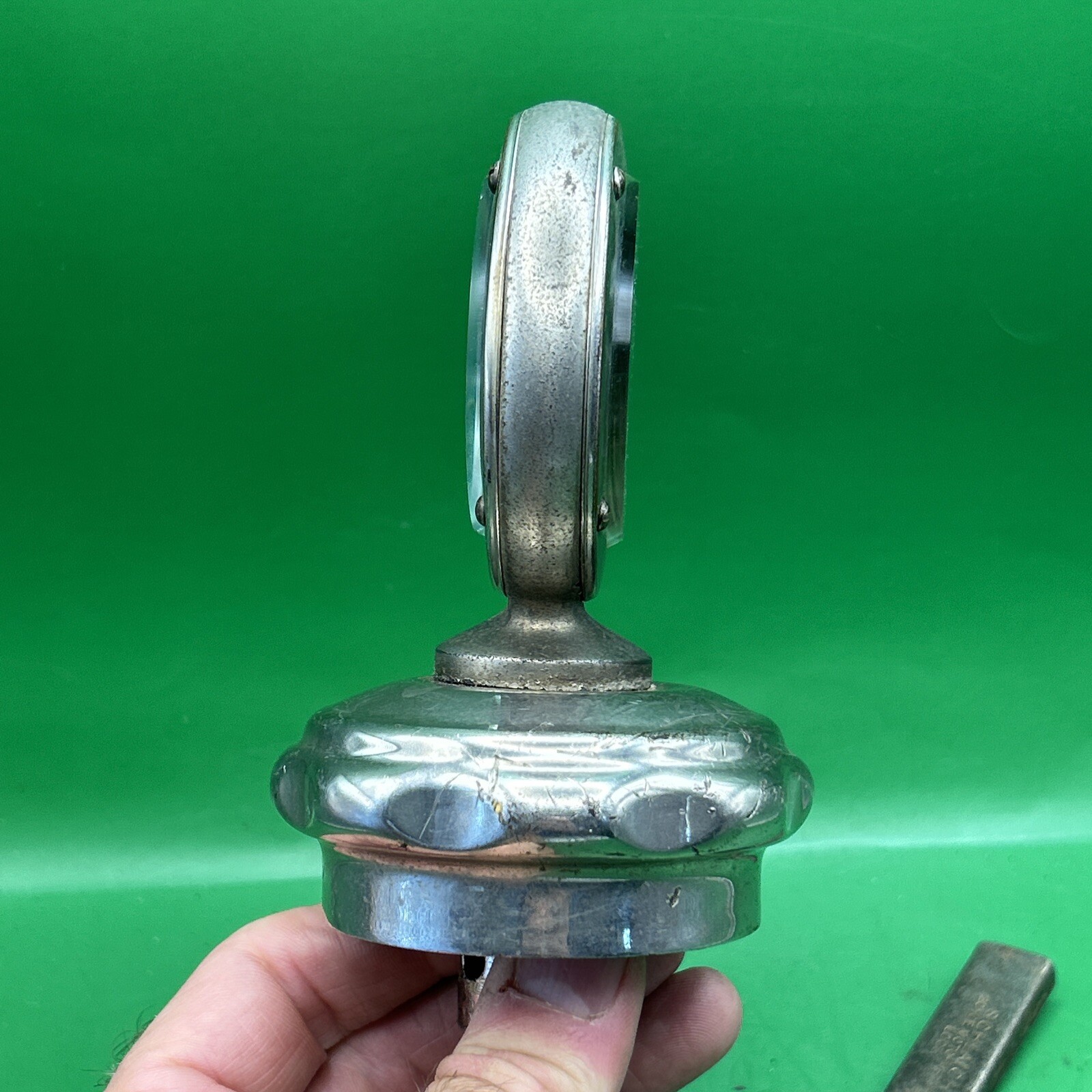 BUICK MASTER Motometer Temp Heat Gauge Radiator Cap Hood Ornament ...
