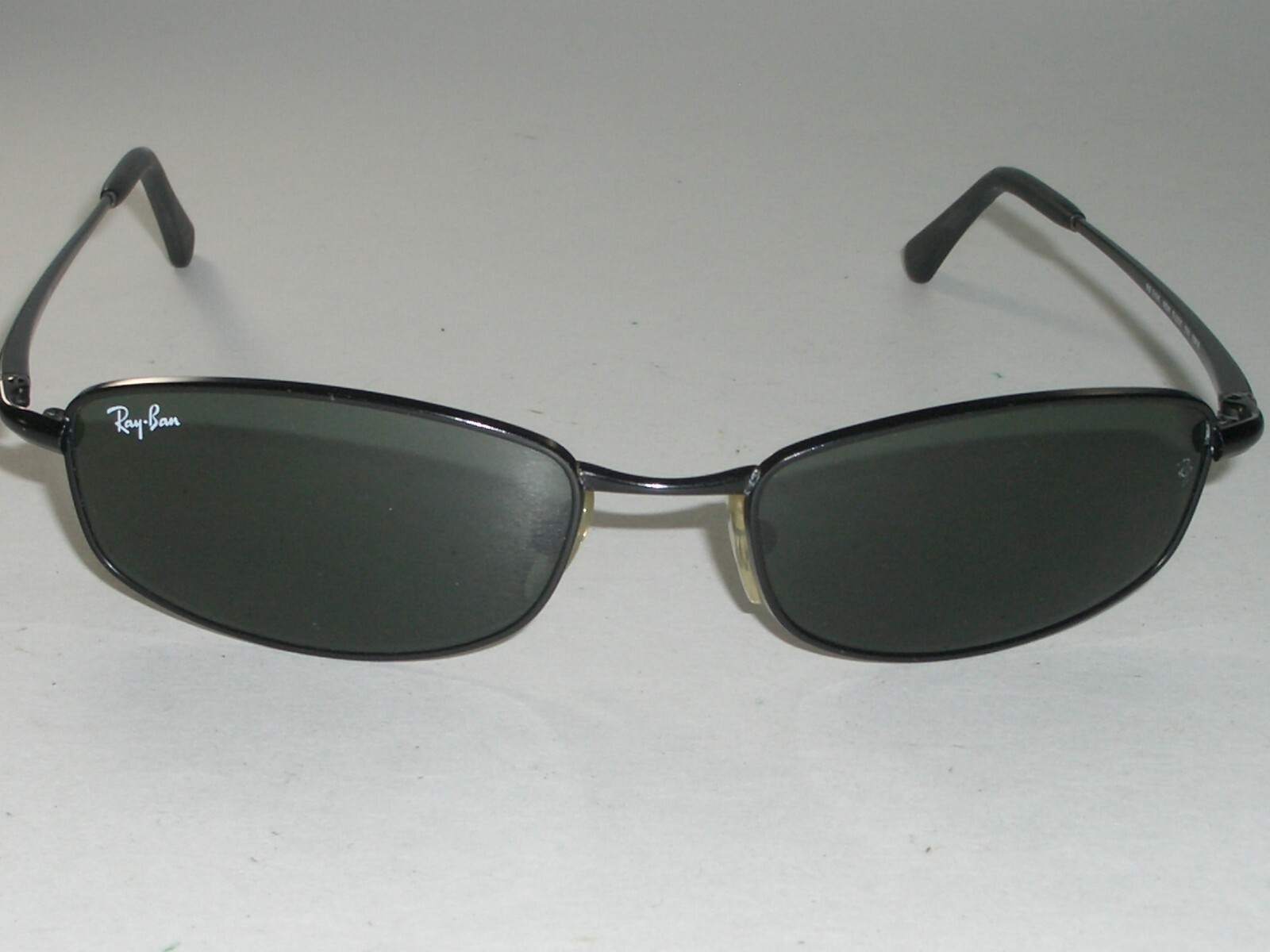 55mm Ray Ban RB3198 014/83 Sleek Brown Polarized Rectangular Flex ...